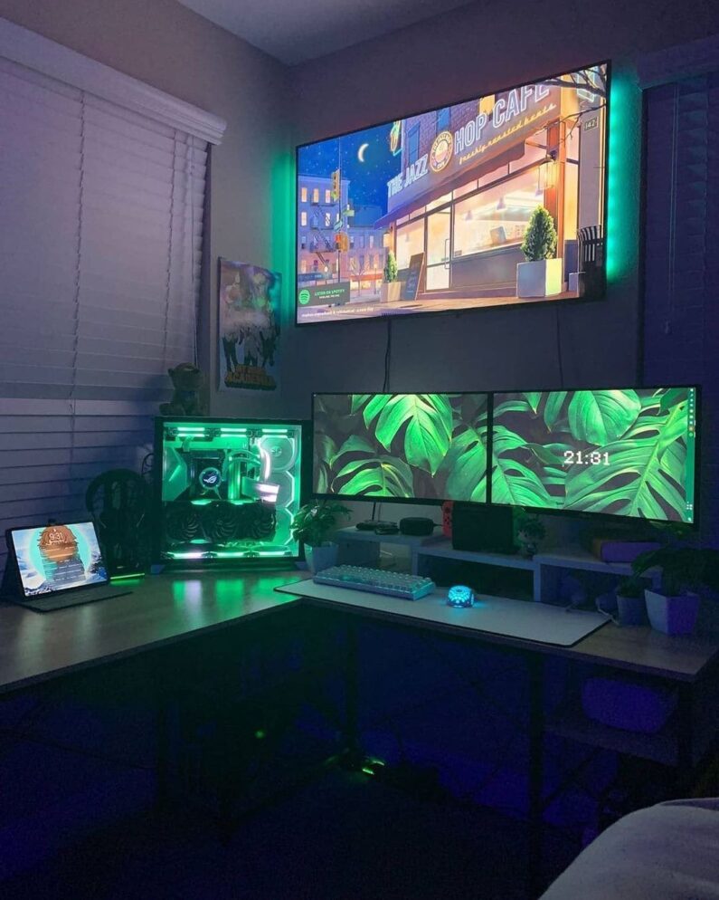 41 Unique Black And White Gaming Setup Ideas With Accessories In 2024