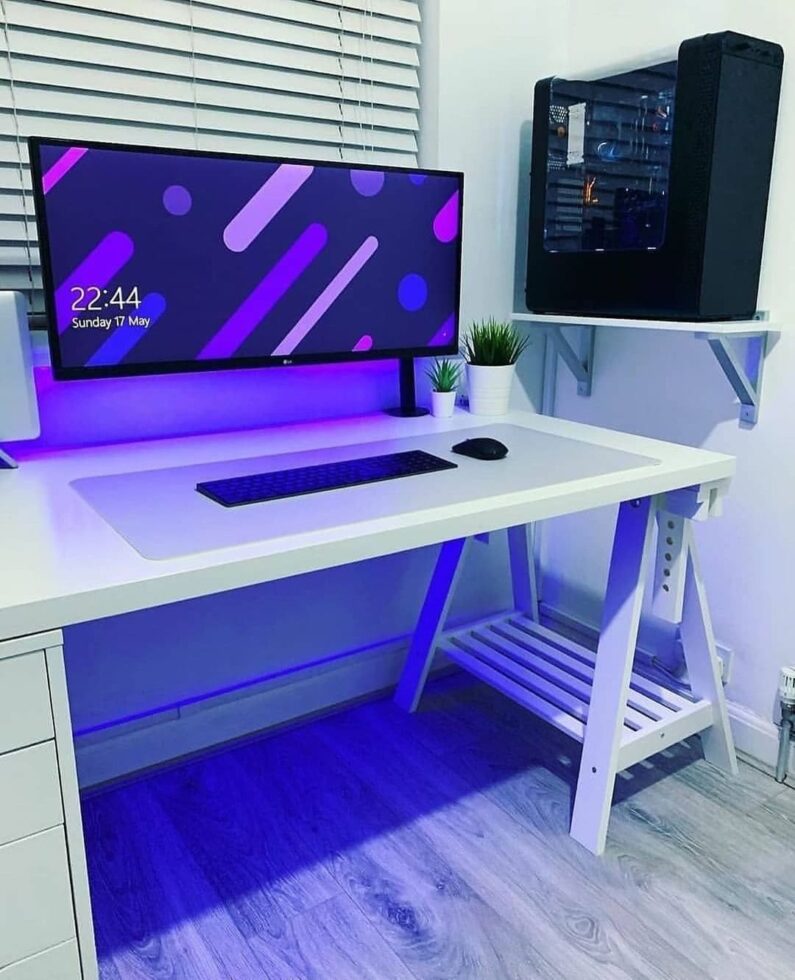 41 Unique Black And White Gaming Setup Ideas With Accessories In 2024