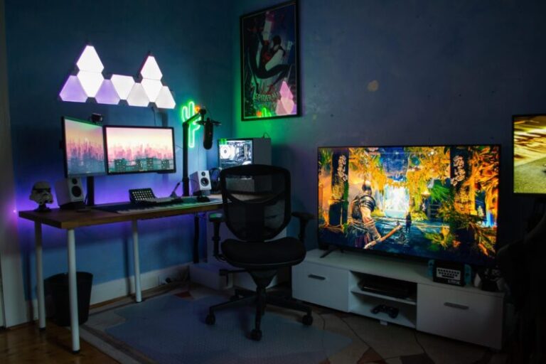 41 Unique Black And White Gaming Setup Ideas With Accessories In 2023