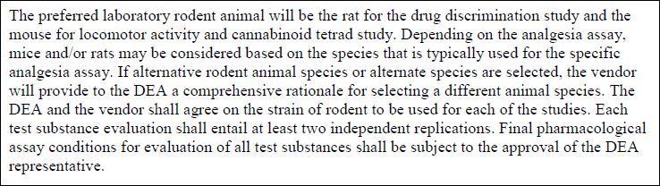 DEA Is Experimenting on Animals with New Variants of Street Drugs
