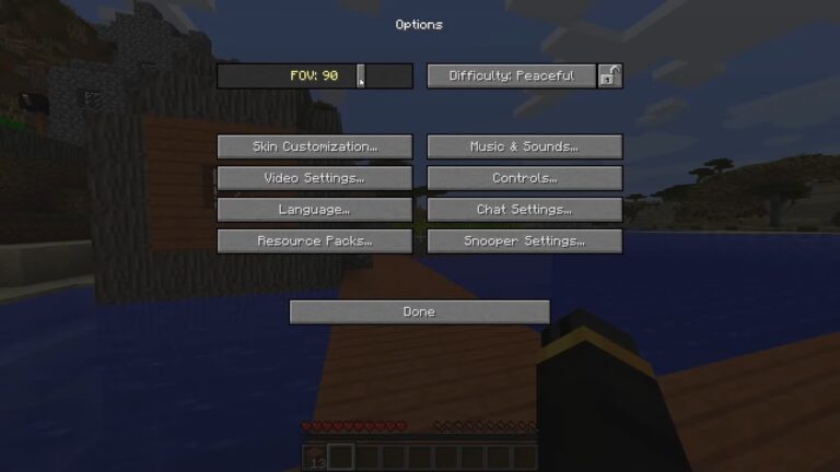 What Is FOV In Minecraft? - Does It Matter On Minecraft Gaming?