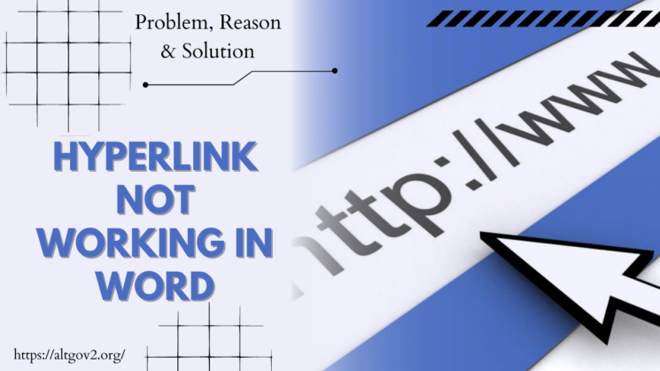 Hyperlink Not Working In Word How To Fix It In All Versions Of MS Word 