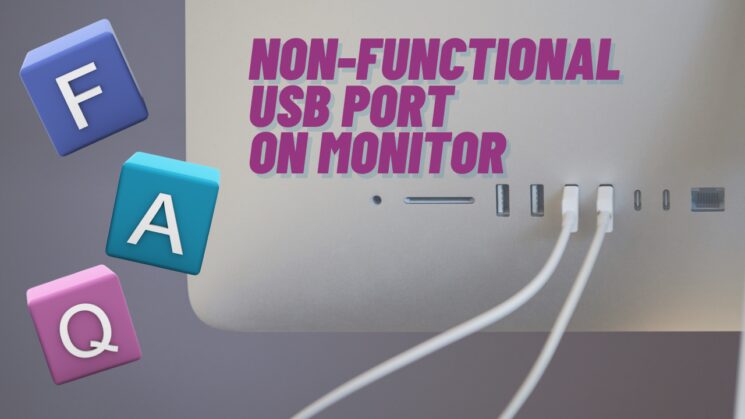 USB Port On Monitor Not Working - 13 Methods To Fix It!
