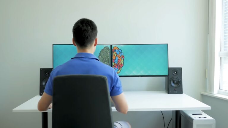 12 Best Home Office Desk For Multiple Monitors 2024 - Increase Your ...